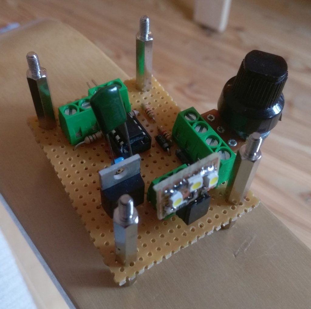 NE555 12V PWM LED Dimmer – – Make It Now